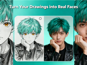 Anifun Anime to Real Life: Turn Your Drawings into Real Faces