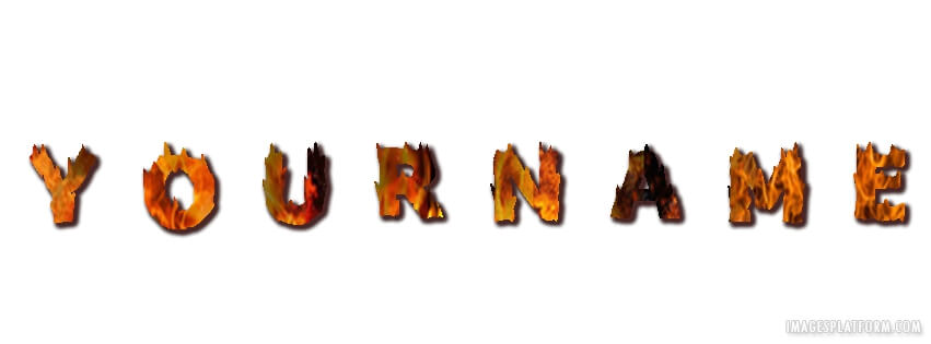 Write Your Name In Fire Text Effect For Facebook Cover Photo