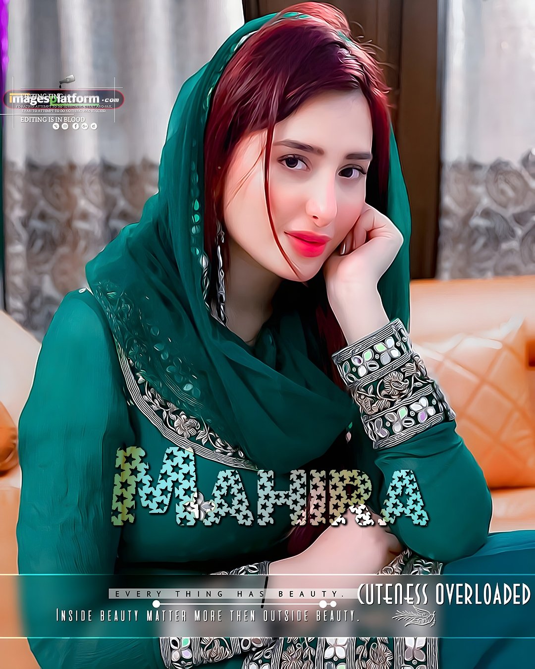 Beautiful Mahira Sharma Name Dp And Wallpaper