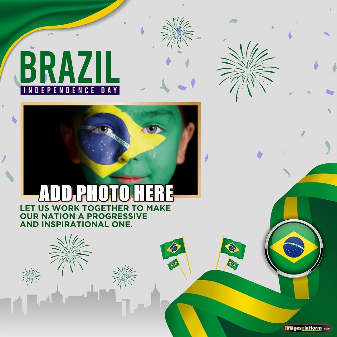 Add Brazil Flag To Your Insta And Facebook Profile Picture