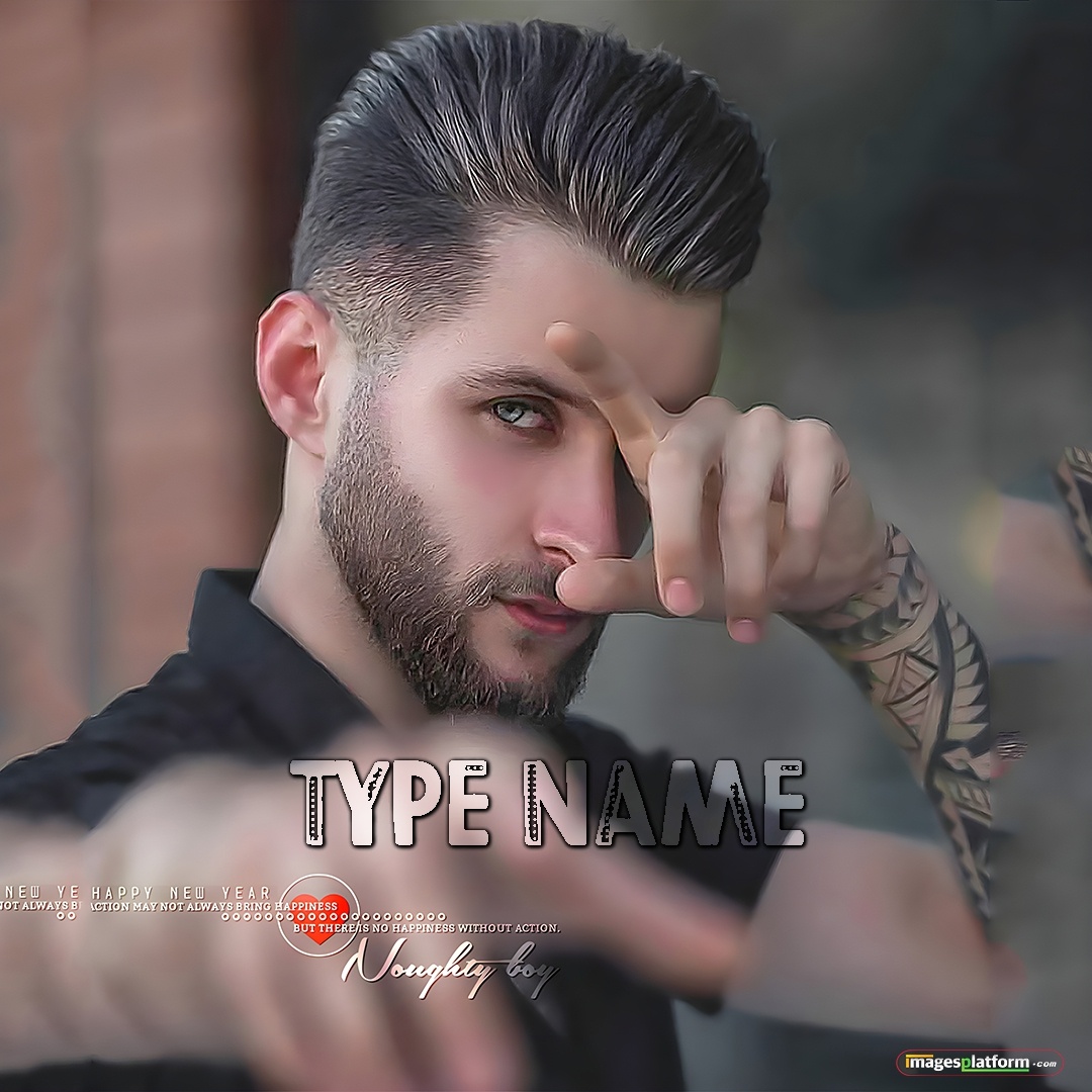 Naughty Boy Png Text Picture