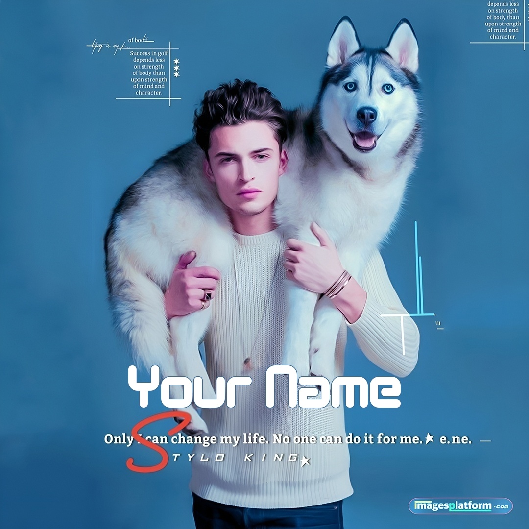 Boy And Dog Dp Wallpaper