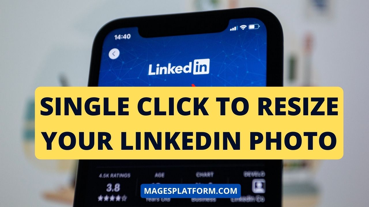 Resize Image For Linkedin Profile Without Cropping